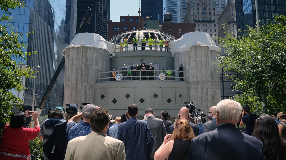 Work Resumes on Church Destroyed on 9/11 – NBC New York