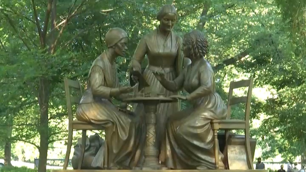 Central Park Monument Honors Women’s Rights Pioneers – NBC New York
