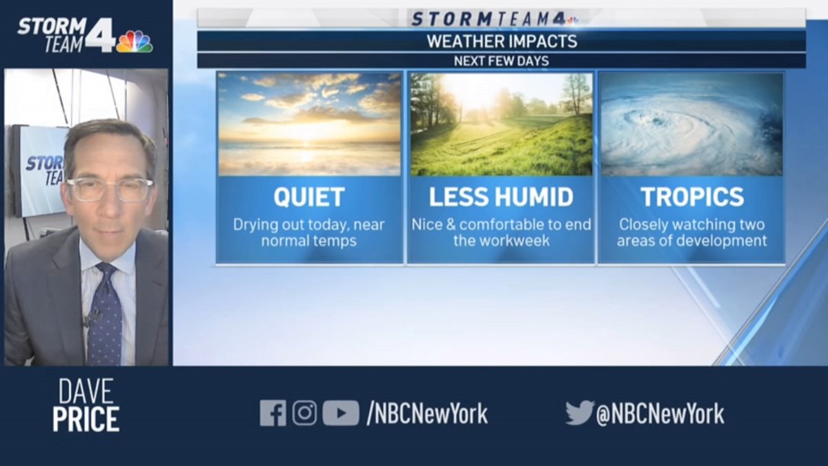 Latest Forecast From Storm Team 4 – NBC New York