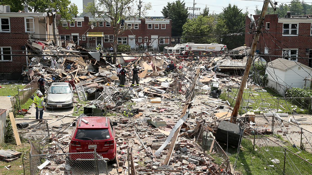 Survivor Said She Smelled Gas Before Baltimore Explosion – NBC New York