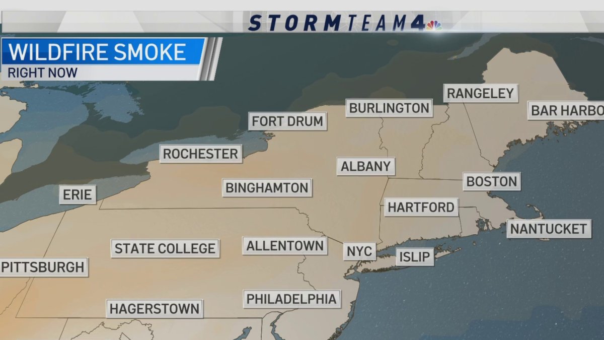 Smoke From the Wildfires Out West Has Made It to NYC – NBC New York