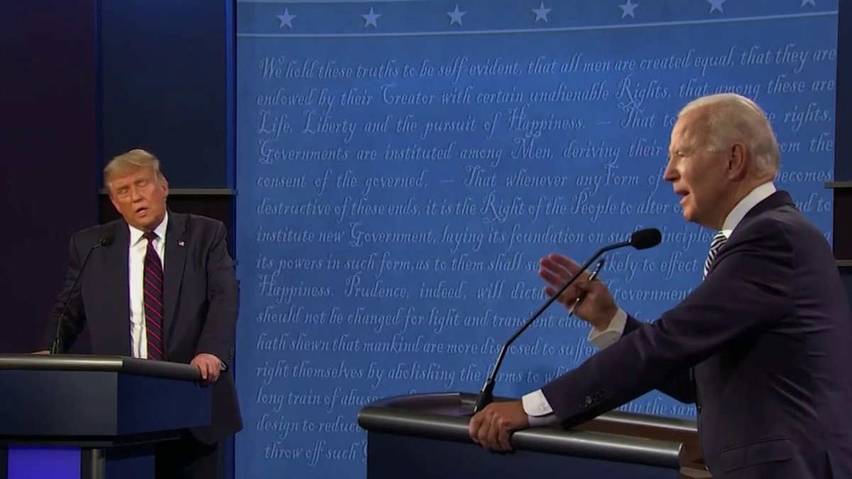 Here’s the Recap of First Presidential Debate and Fact Checks – NBC New ...