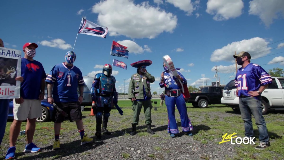 Notorious NFL Fans, The Bills Mafia, Show George Oliphant How To ...