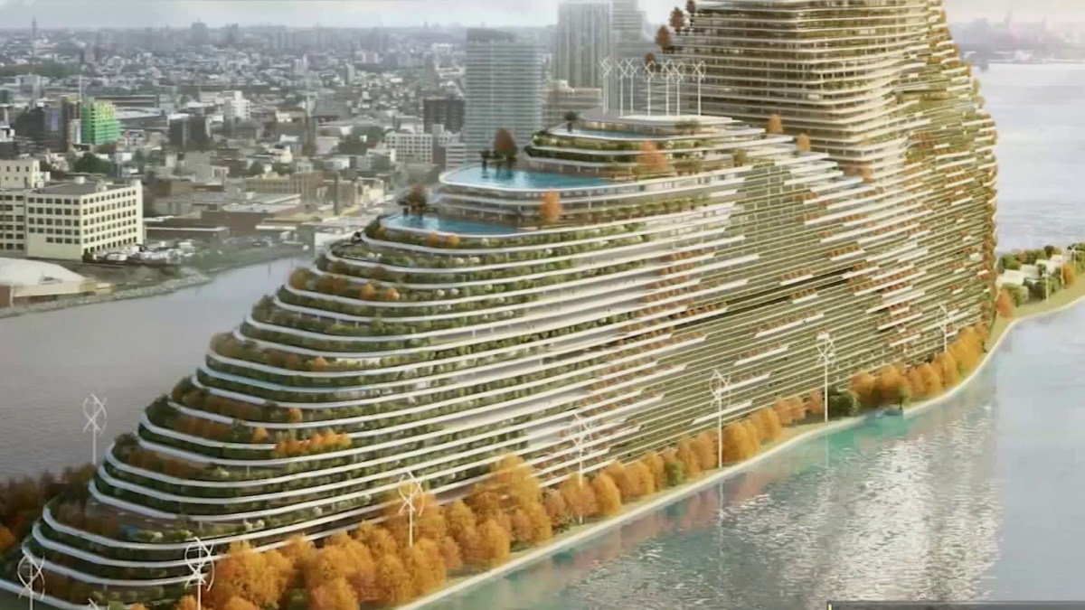 Proposed Roosevelt Island Building Would Forever Change NYC Skyline ...