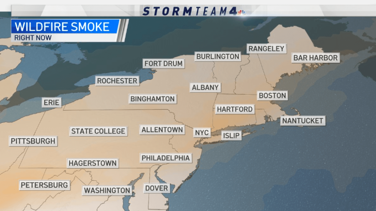 West Coast Wildfire Smoke Turns Skies Over the Tri-State an Oddly Milky ...