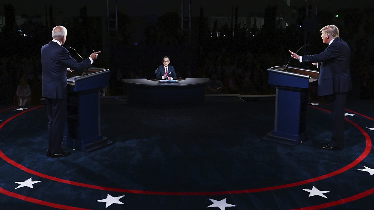 Presidential Debate Commission Adopts New Rules To Mute Mics Nbc New York