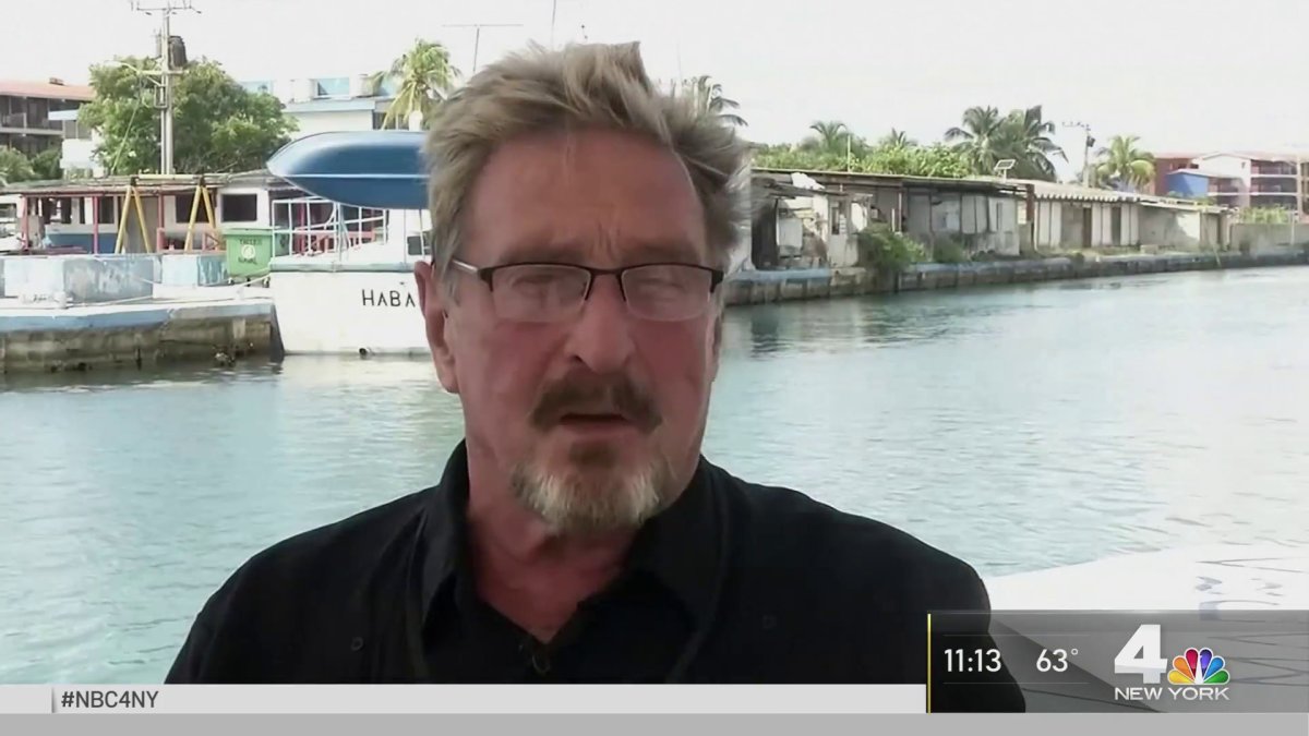 Software Company Founder McAfee Charged With Tax Evasion – NBC New York