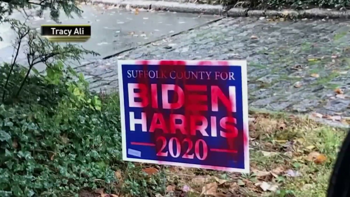 Long Island Resident Raises Concern About Stolen, Vandalized Campaign ...