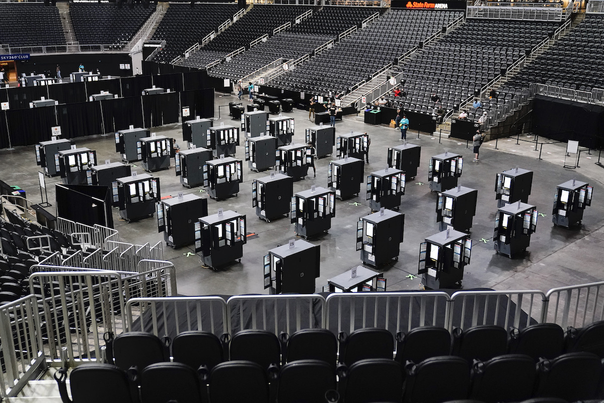 Arenas, Stadiums Find New Life as Safer Options for Voting – NBC New York