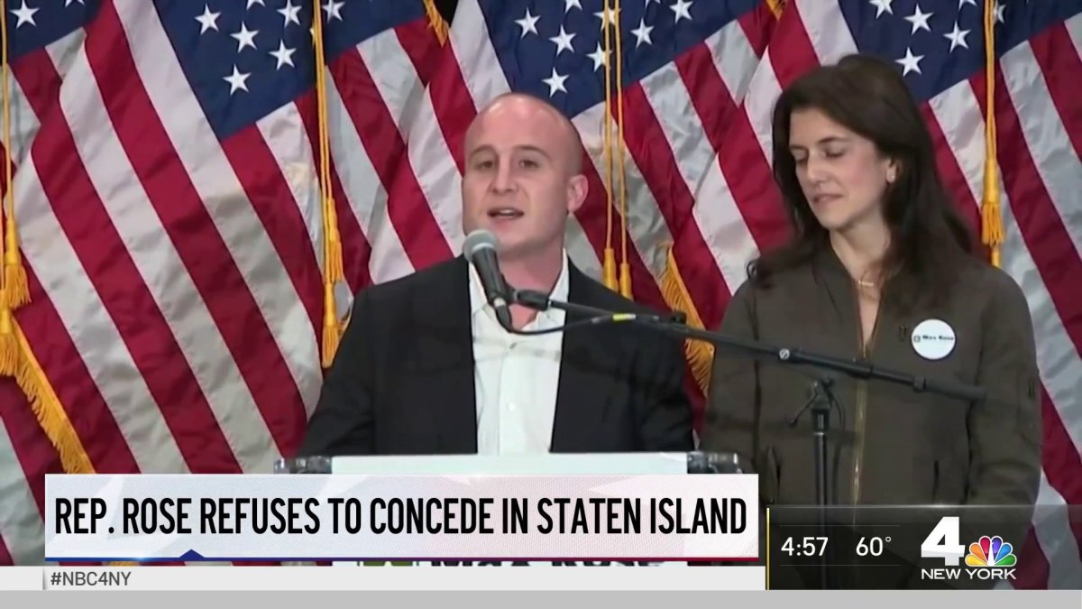 Rep. Rose Refuses to Concede in Staten Island Race – NBC New York