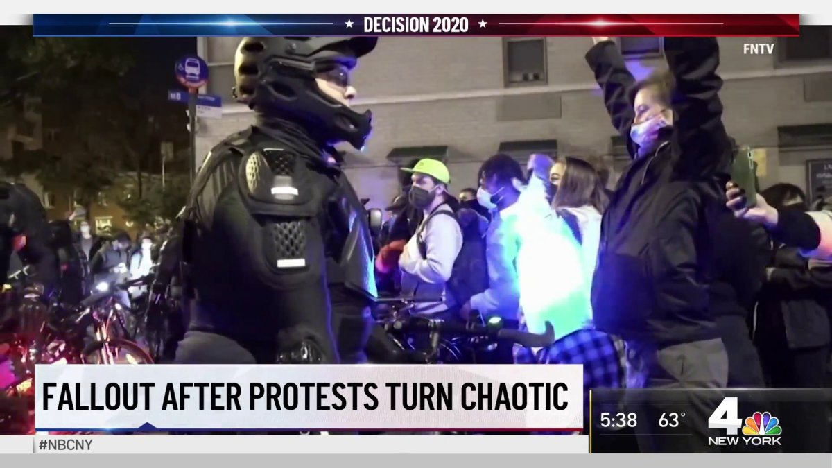 Fallout After Confrontational NYC Protests – NBC New York