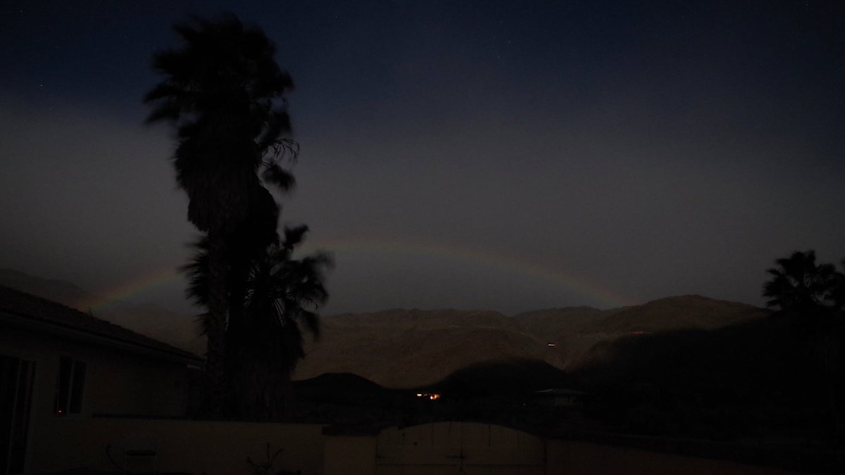 Rare Lunar Rainbow Caught on Camera Over California Desert – NBC New York