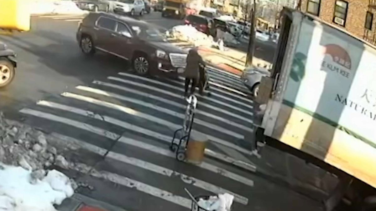 Police Arrest Driver in NYC Crosswalk Hit-and-Run of Grandma, Toddler – NBC New York