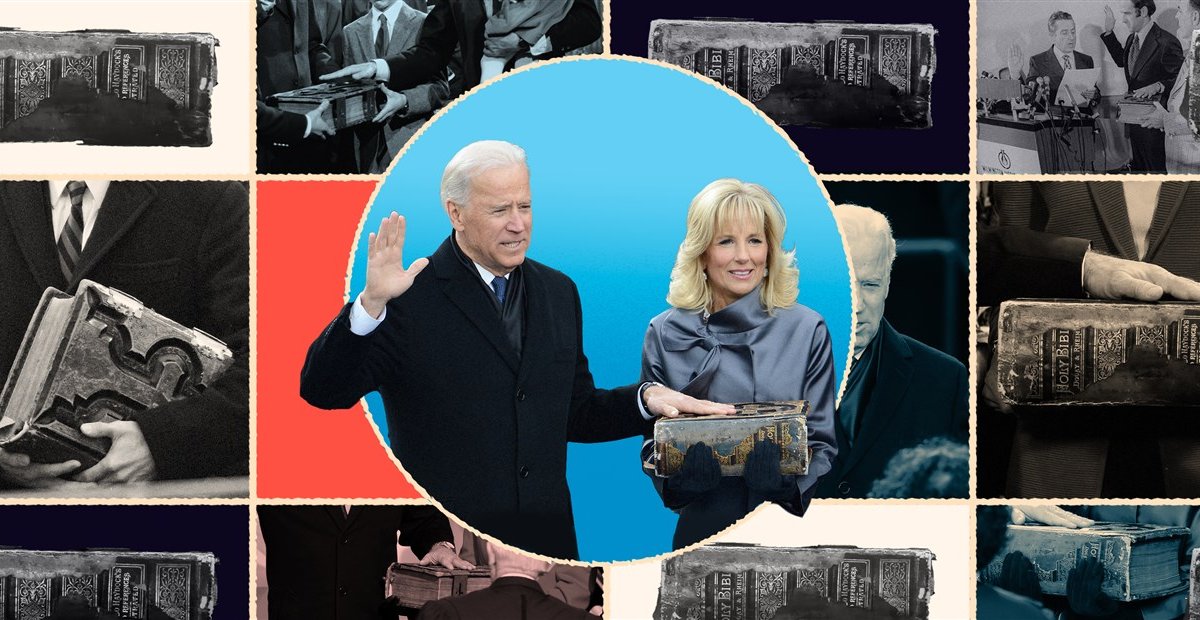 The Story Behind Joe Biden’s Giant Bible – NBC New York