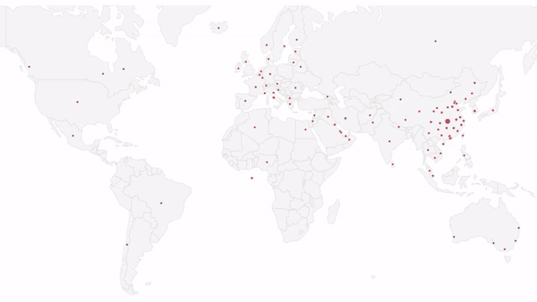 Map: Watch the Coronavirus Cases Spread Across the World – NBC New York