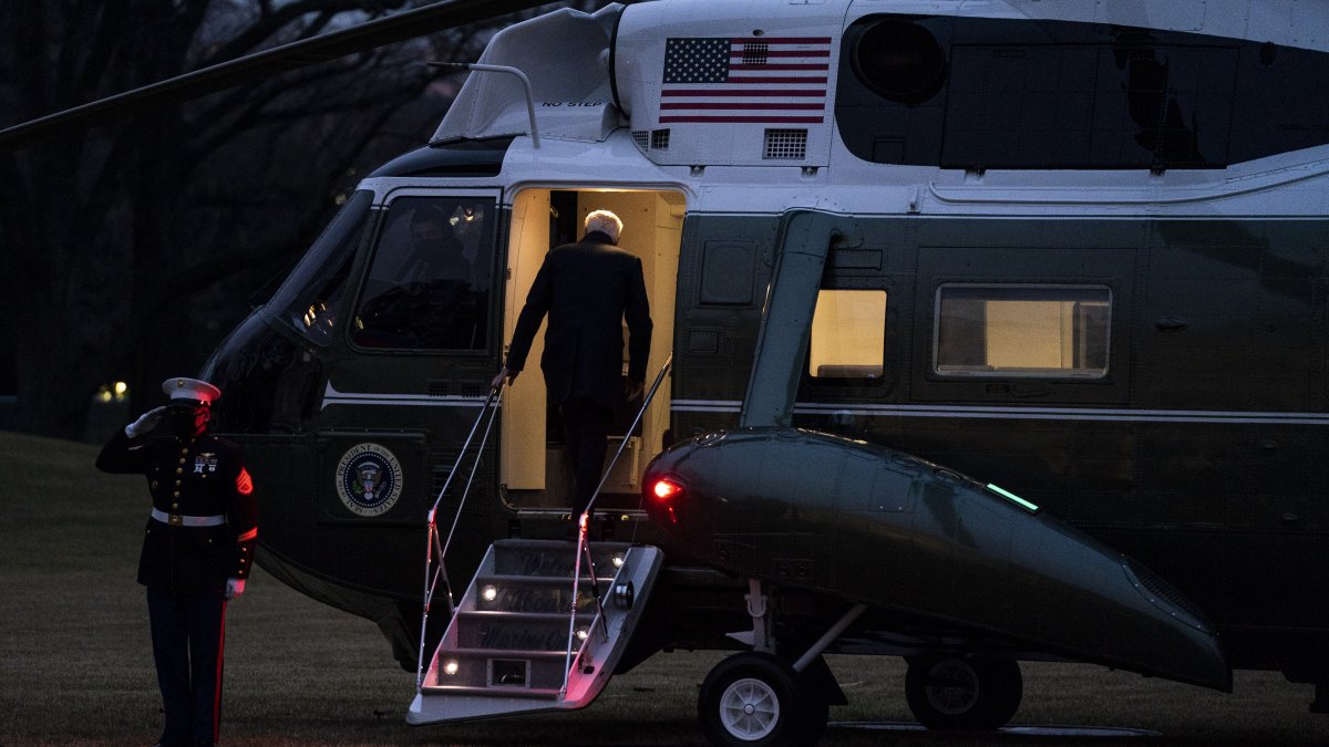 At Camp David Retreat, Biden Hangs Out, Shows He’s Got Game – NBC New York