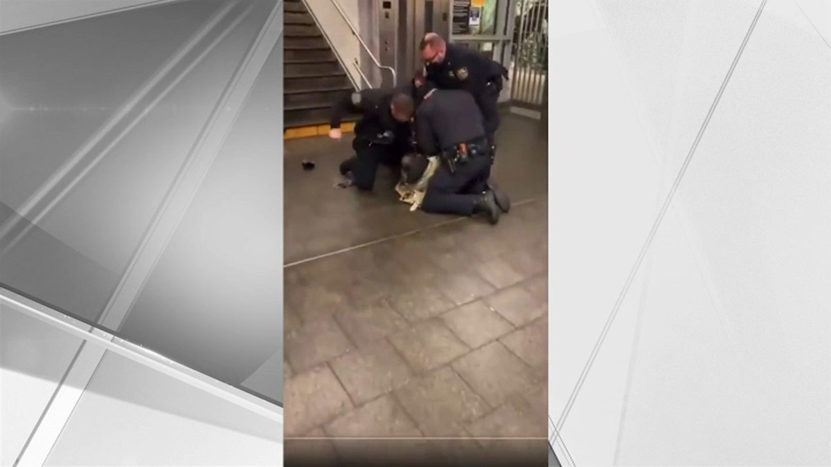 NYPD Releases Footage Showing Suspect Hit Officers After Cop Punch ...