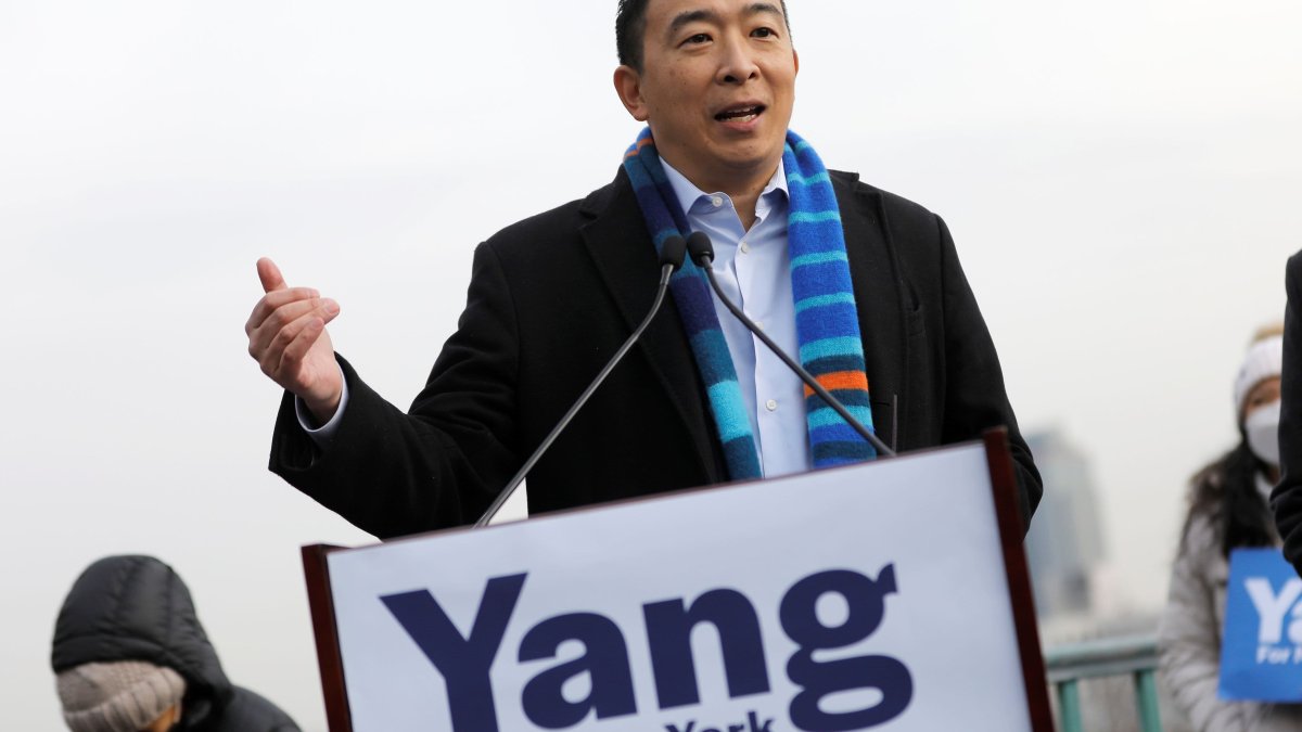 Andrew Yang Loses Endorsement of LGBTQ Group Over ‘Tokenizing’ Remarks ...