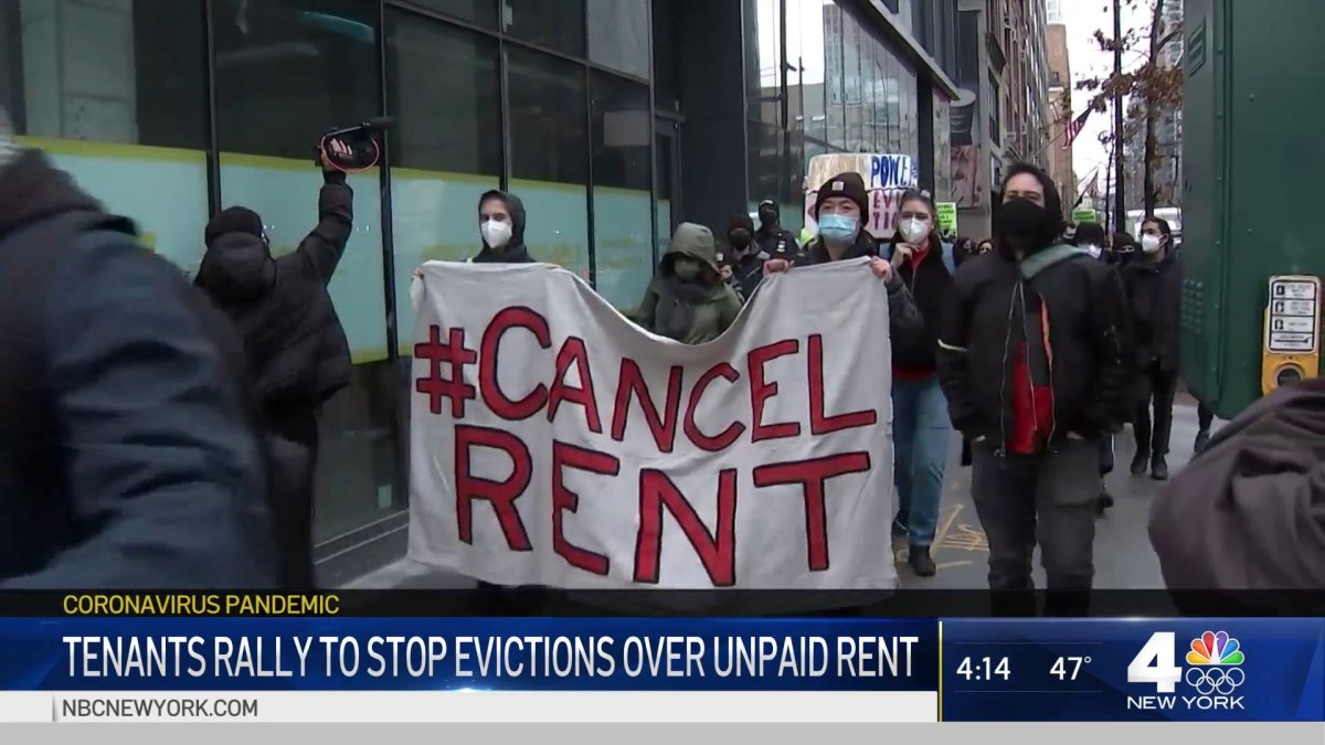 Tenants Rally to Stop NYC Evictions Over Unpaid Rent – NBC New York
