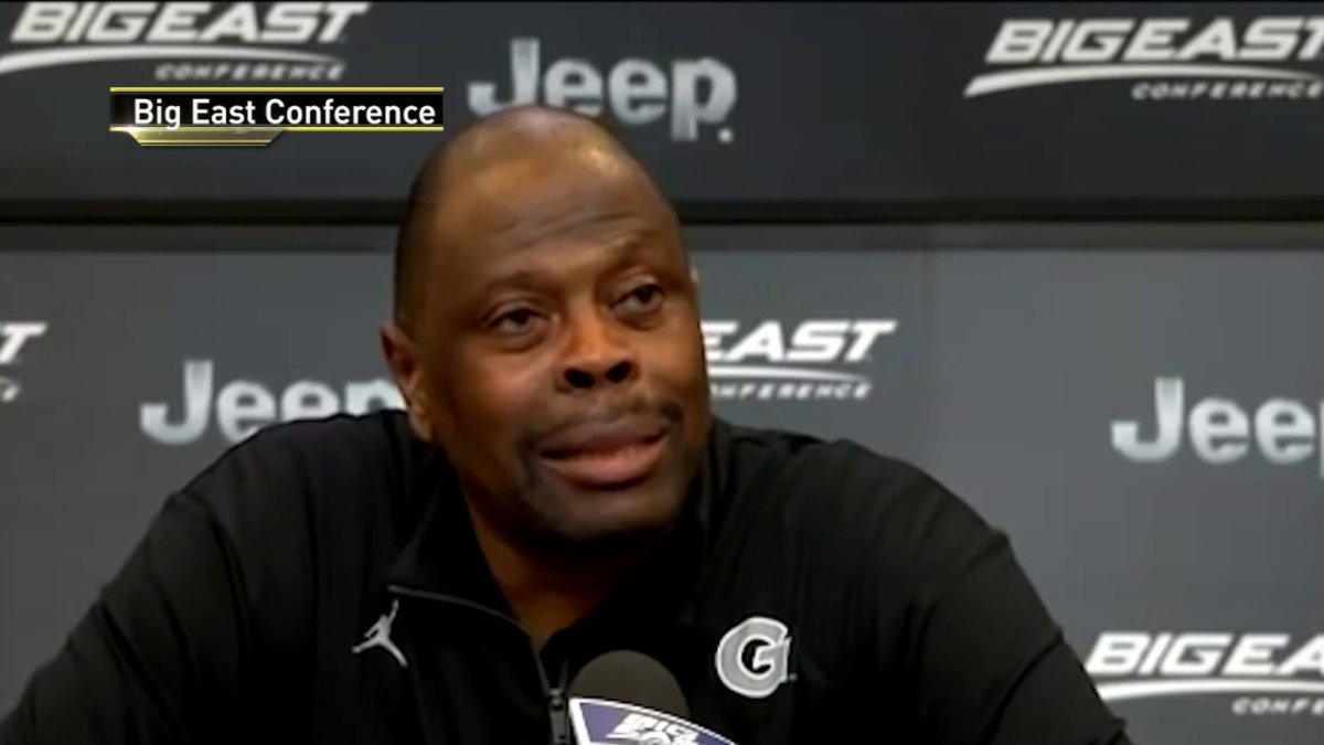 Patrick Ewing Frustrated With MSG Security During Big East Conference ...