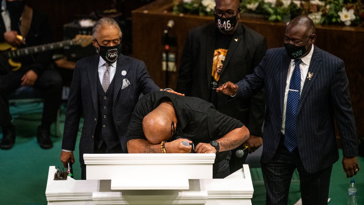 George Floyd’s Family, Leaders Hold Prayer Service on Eve of Trial ...