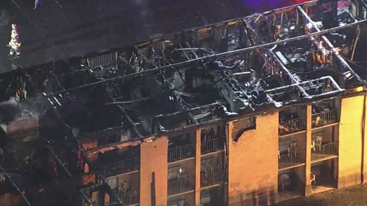 Fire Burns Through NJ Howard Johnson Hotel as Guests Flee Rooms for ...