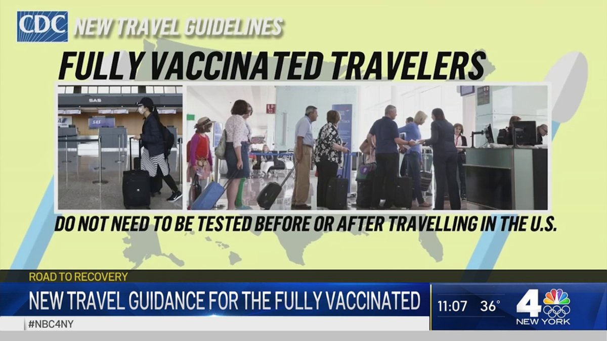 New CDC Guidance for Those Who Are Fully Vaccinated – NBC New York