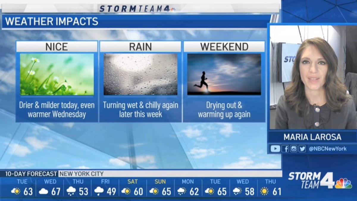 Latest Forecast From Storm Team 4 – NBC New York