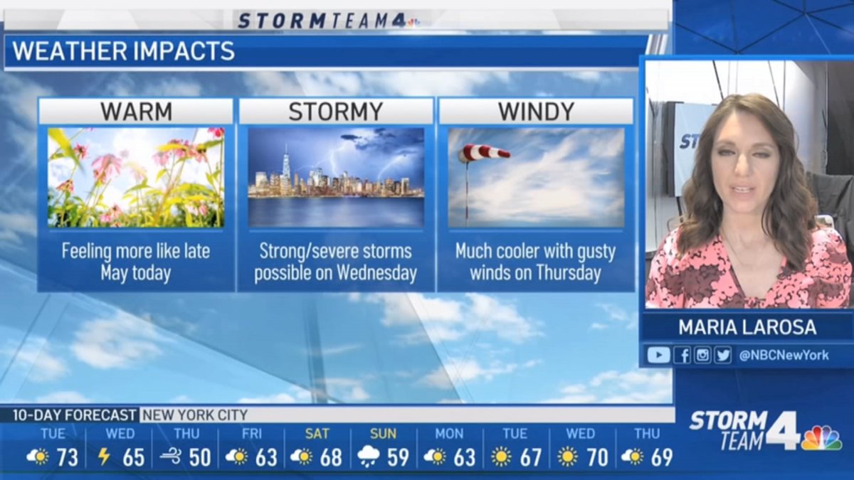 Latest Forecast From Storm Team 4 – NBC New York
