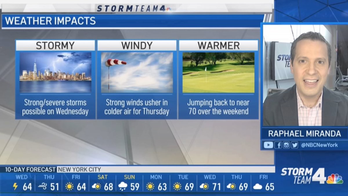 Latest Forecast From Storm Team 4 – NBC New York