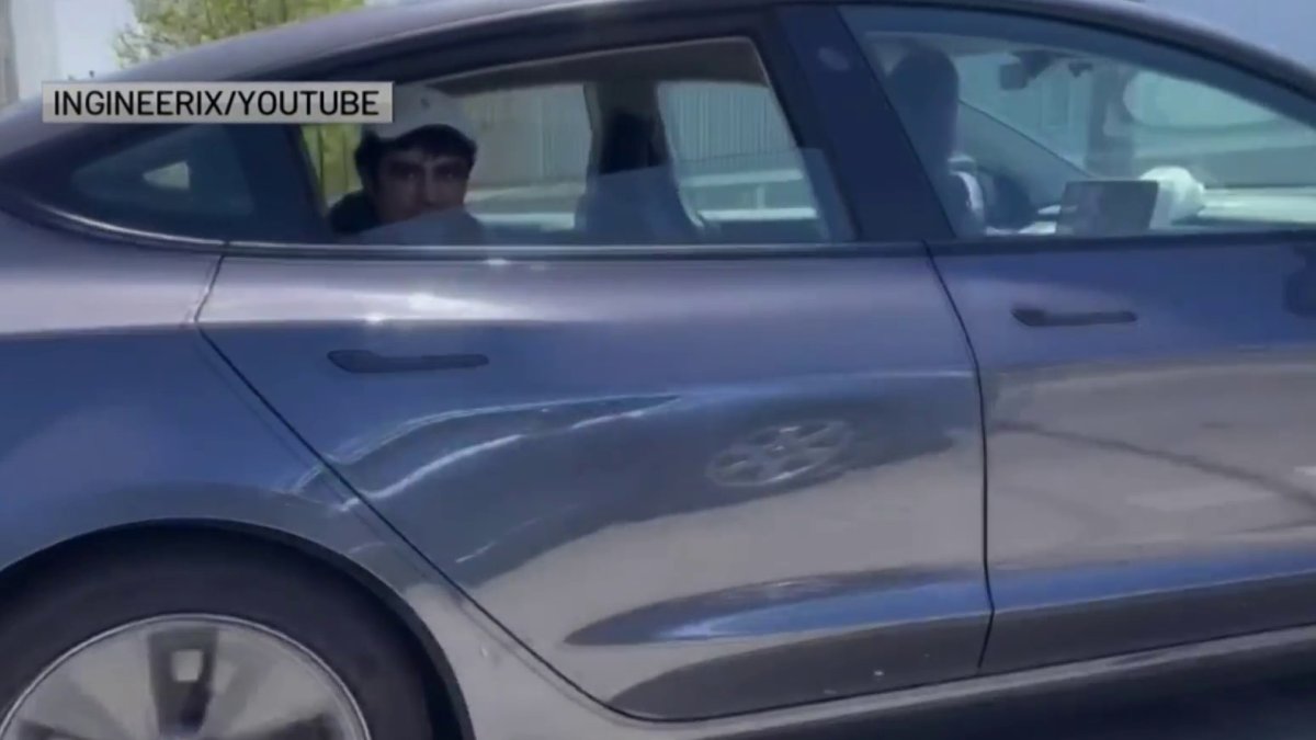 Backseat Tesla Driver Unapologetic After Arrest – NBC New York