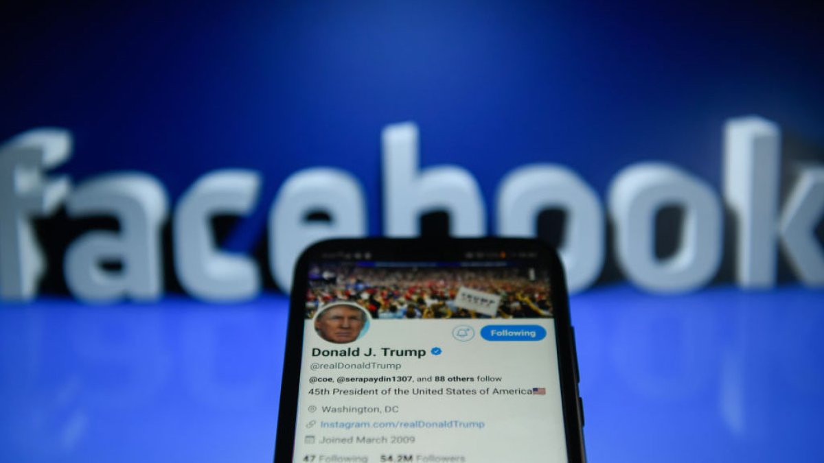 Donald Trump Facebook Ban to Last 2 Years – NBC New York