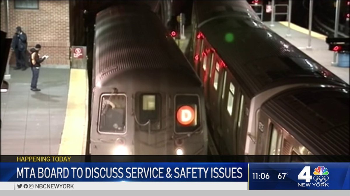MTA Board To Discuss Service and Safety Issues – NBC New York