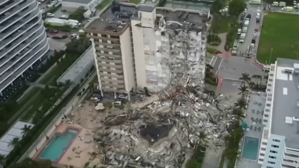 Searches Continue After Florida Building Collapse – NBC New York