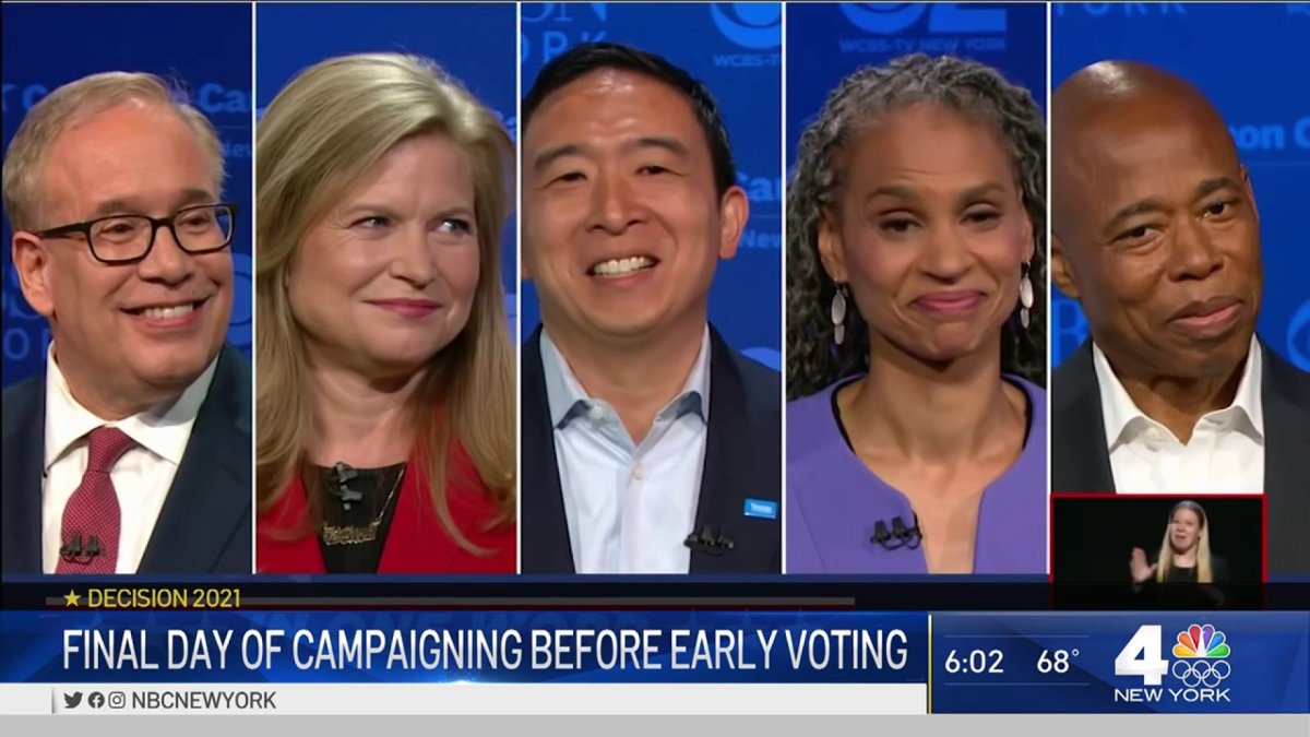 Final Day of Campaigning Before Early Voting Begins – NBC New York