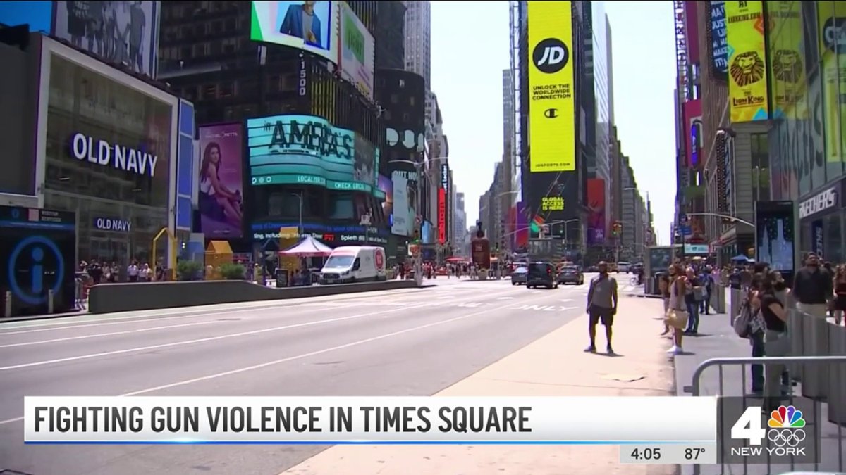 Fighting Gun Violence in Times Square – NBC New York