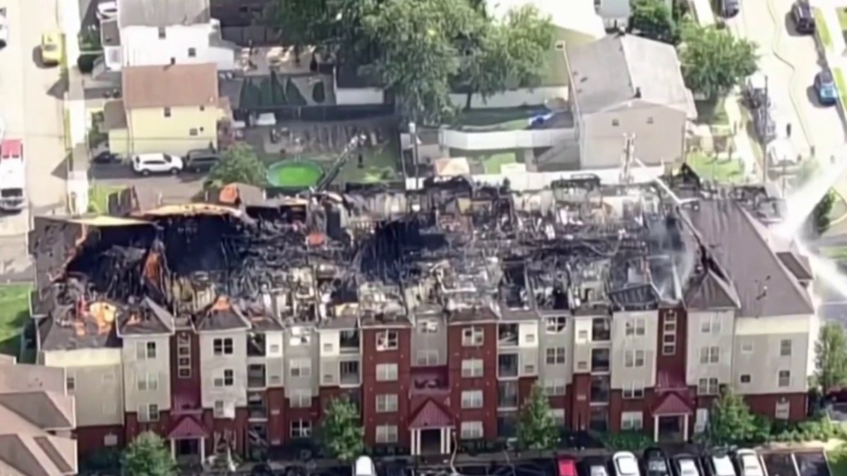 NJ Building in Danger of Collapse After Fire – NBC New York