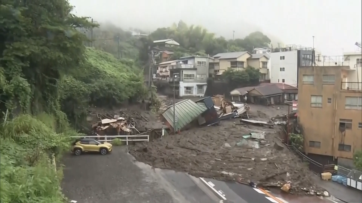 At Least 19 Missing After Mudslide in Japan – NBC New York