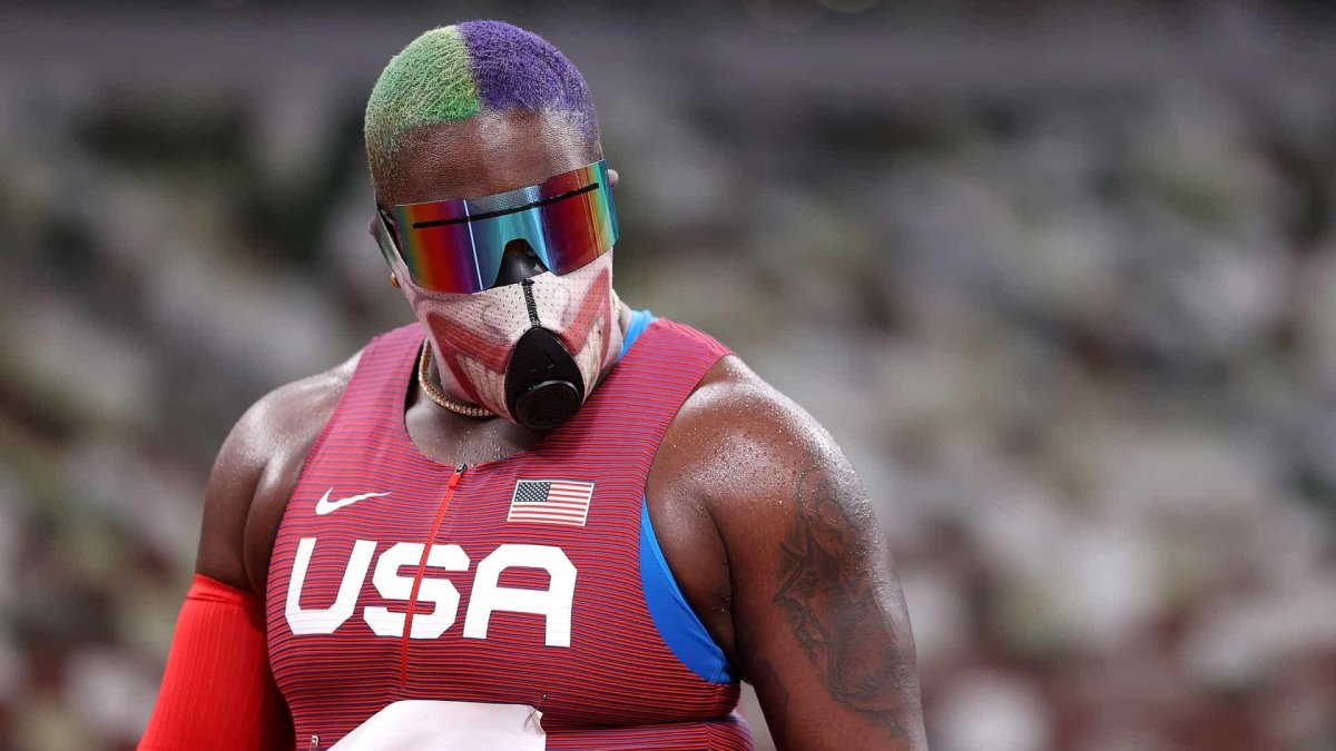 The Many Faces of American Shot Put Standout Raven Saunders – NBC New York