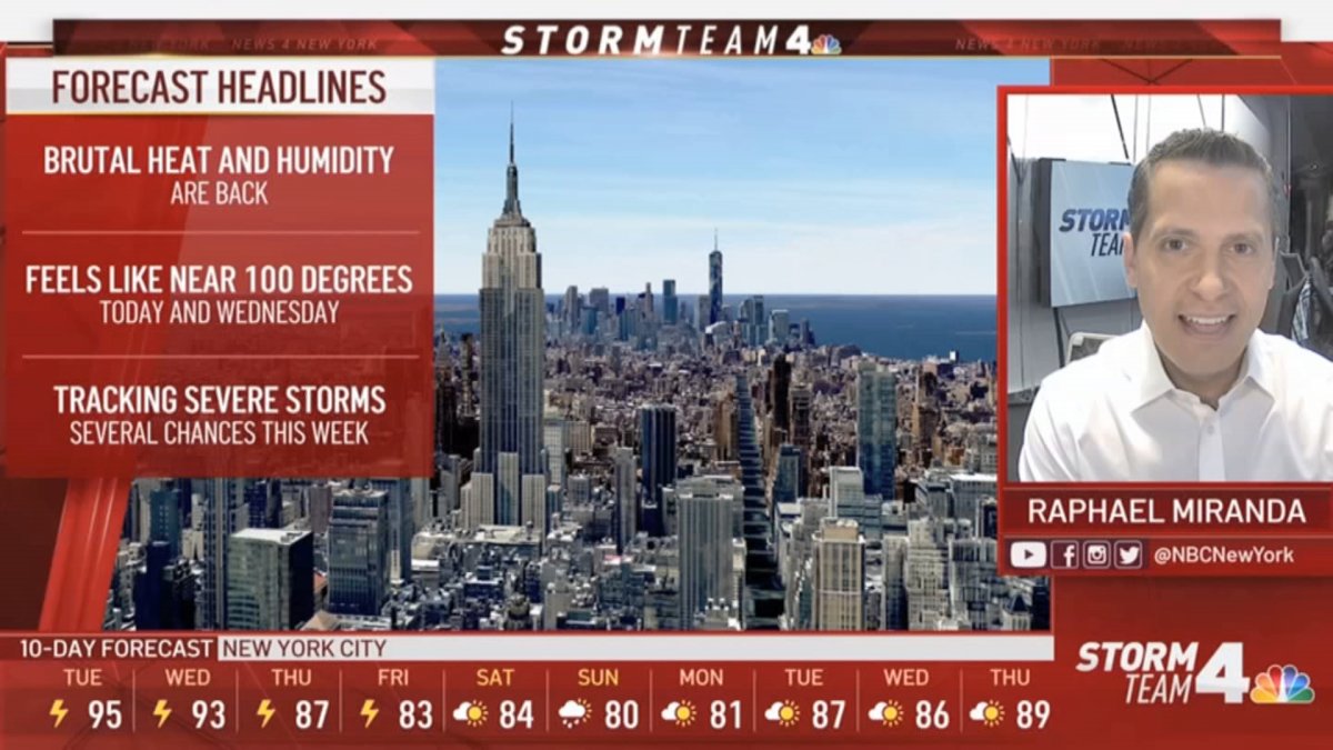 Latest Forecast From Storm Team 4 – NBC New York