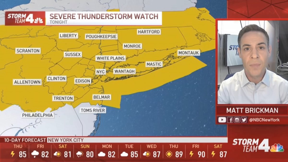 Latest Forecast From Storm Team 4 – NBC New York