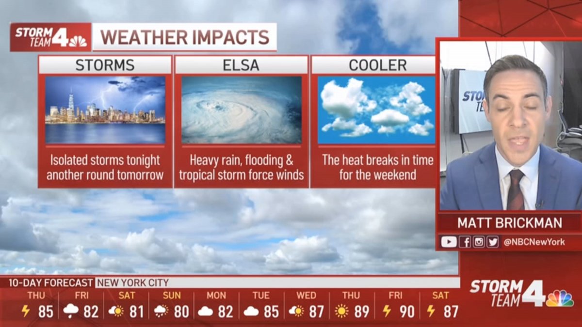Latest Forecast From Storm Team 4 – NBC New York