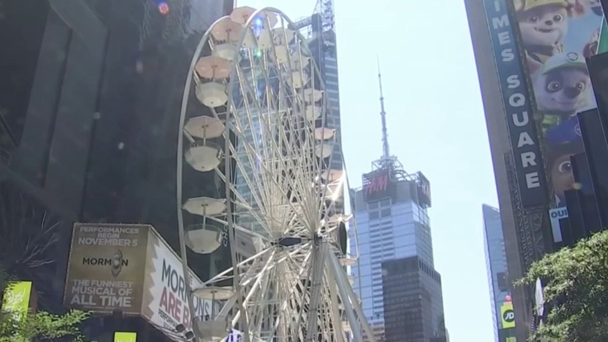 Sneak Peek at the Times Square Ferris Wheel – NBC New York