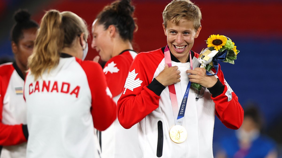 Quinn Is First Openly Transgender Athlete To Medal At The Olympics Nbc New York
