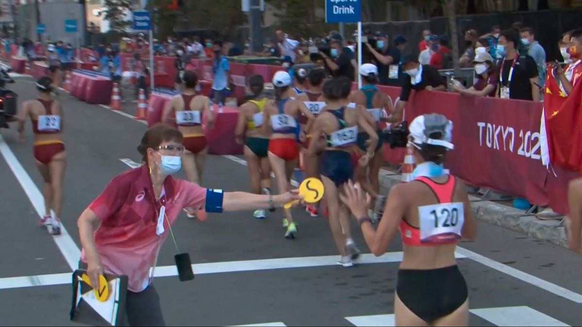 Watch Judges Enforce Speed Walking Rules During Olympic Races – NBC New ...