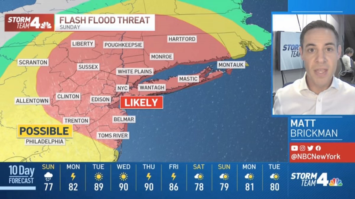 Latest Forecast From Storm Team 4 – NBC New York