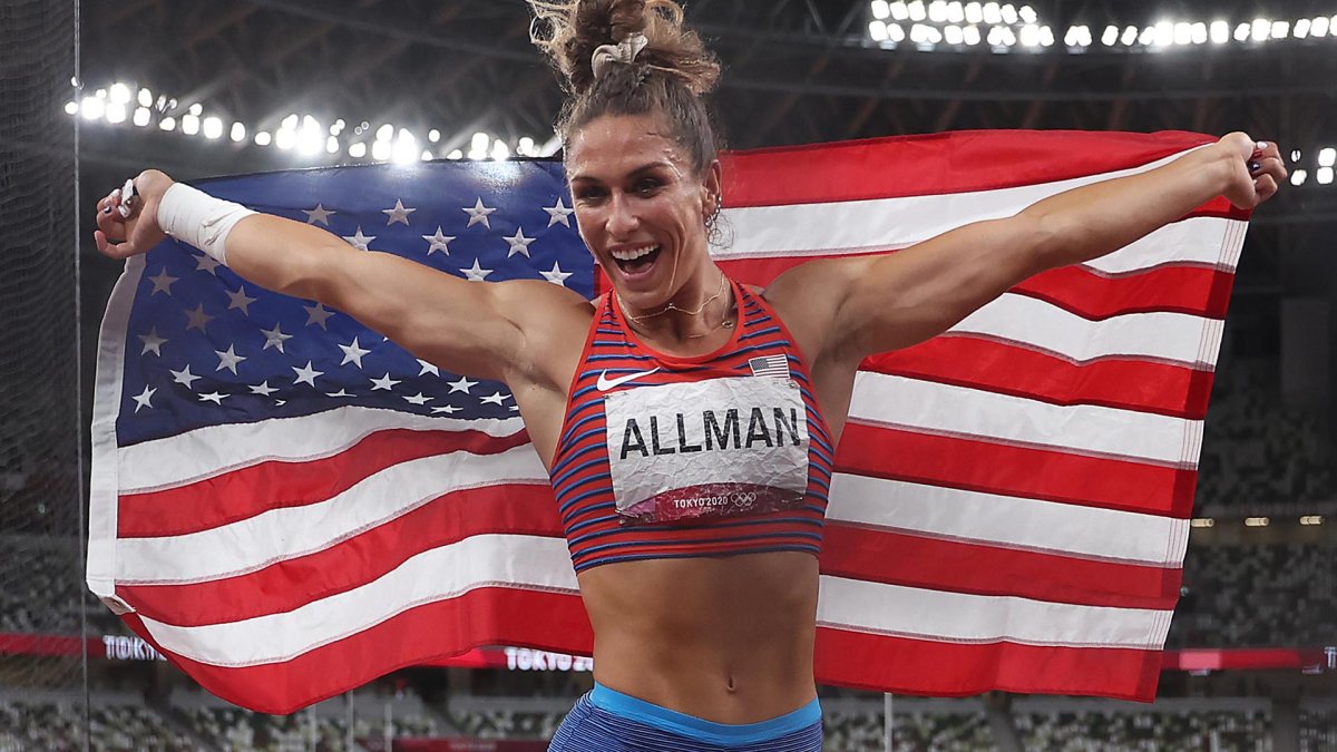 Allman Wins Discus Gold, First of Tokyo Games for U.S. Track and Field ...