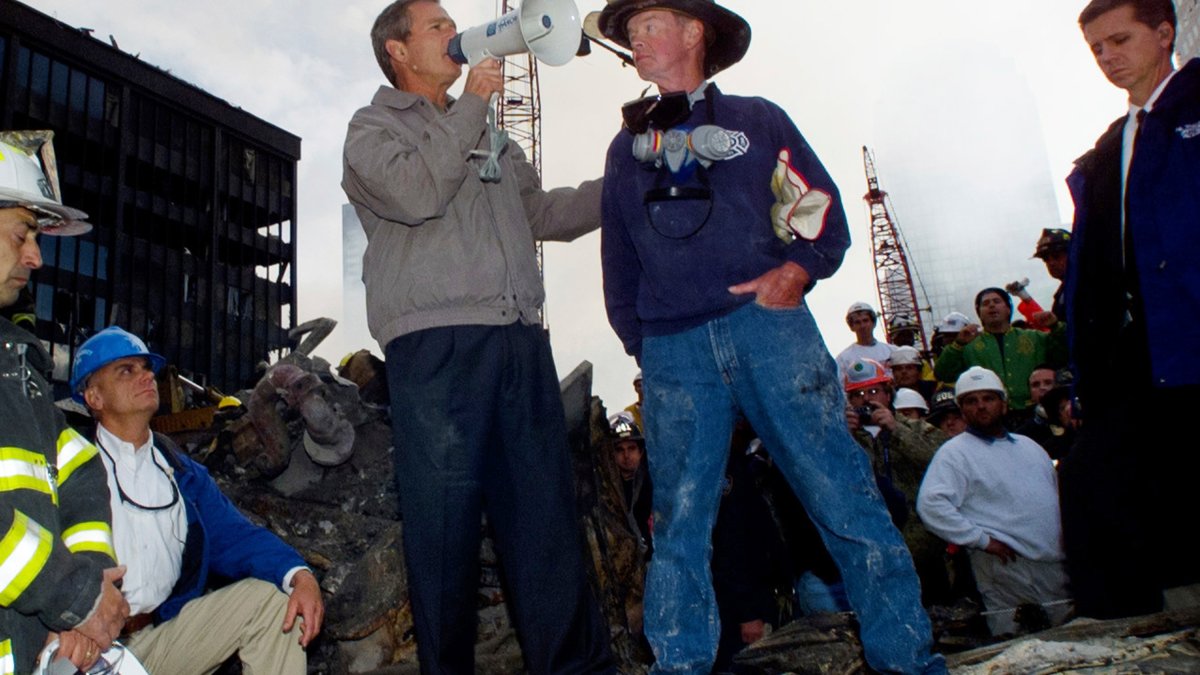 Bob Beckwith Recalls President Bush’s Speech at Ground Zero 20 Years Later – NBC New York
