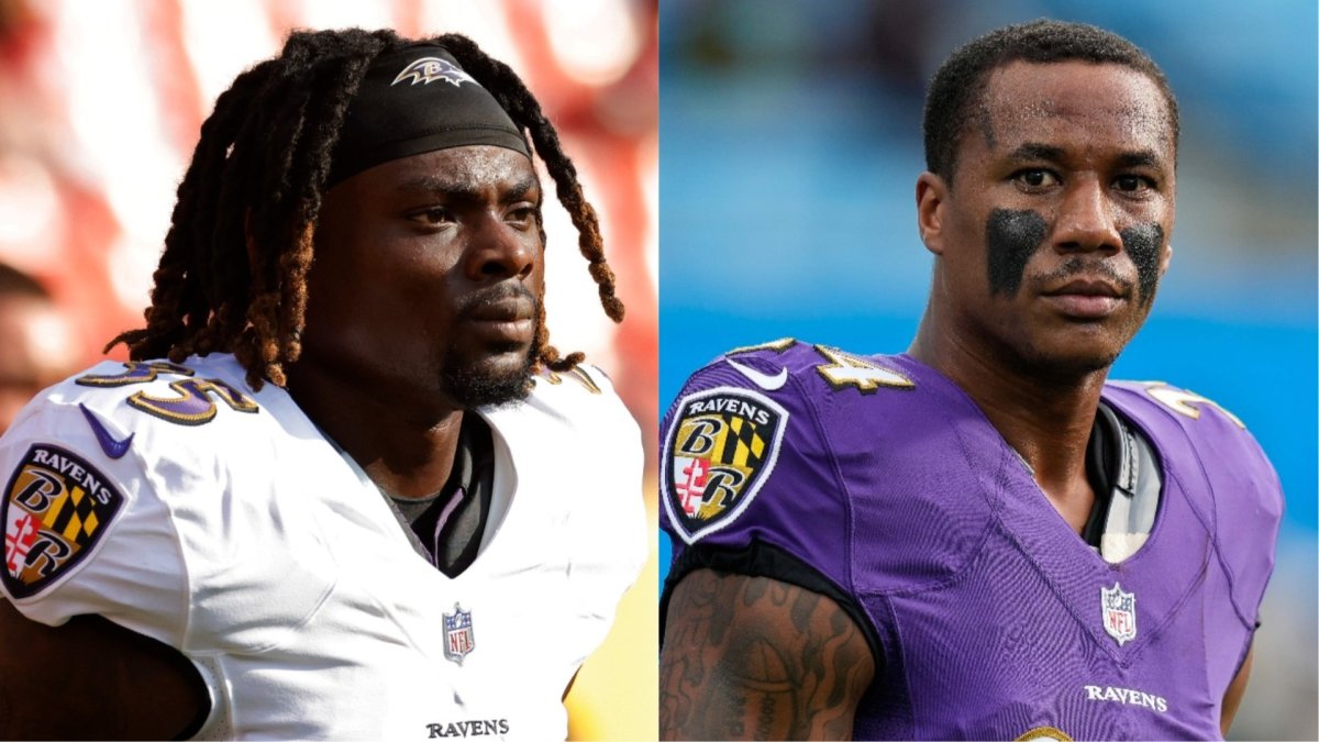 Ravens Fear RB Gus Edwards, CB Marcus Peters Tore ACLs in Practice ...