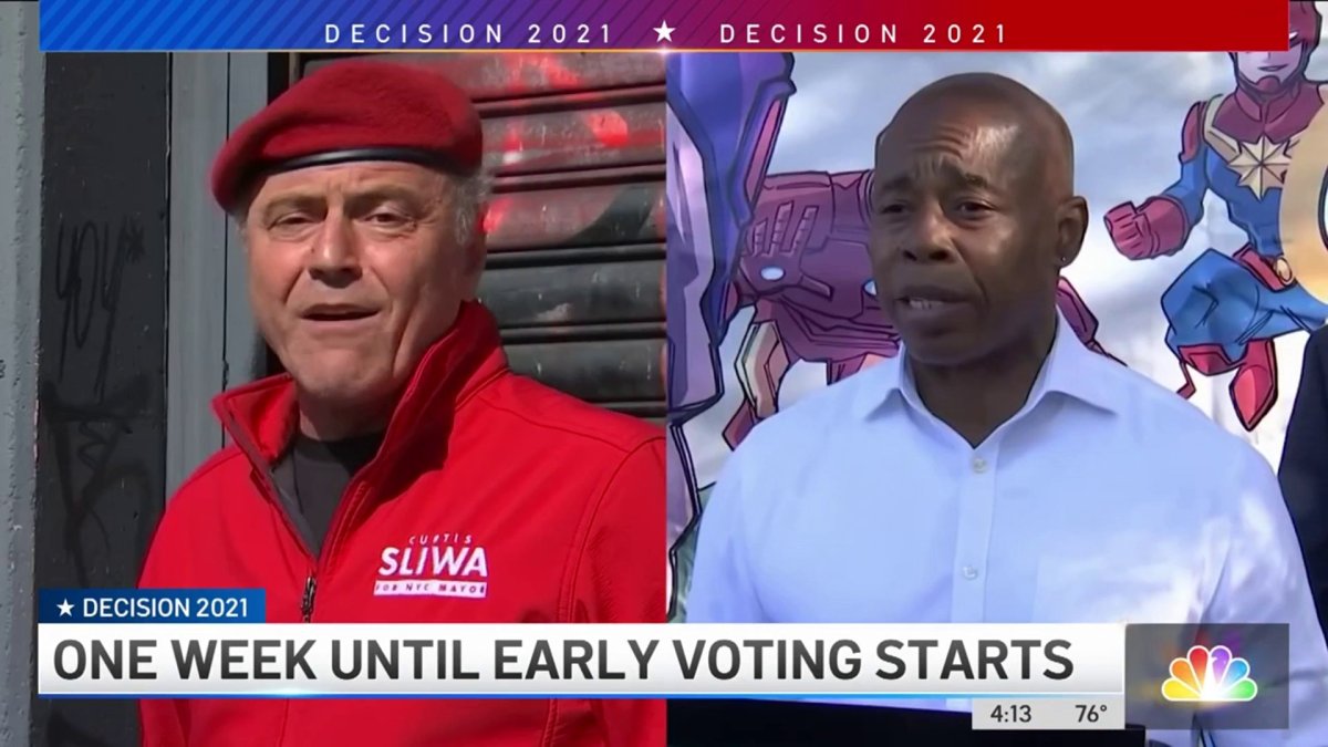 One Week Until Early Voting Starts – NBC New York